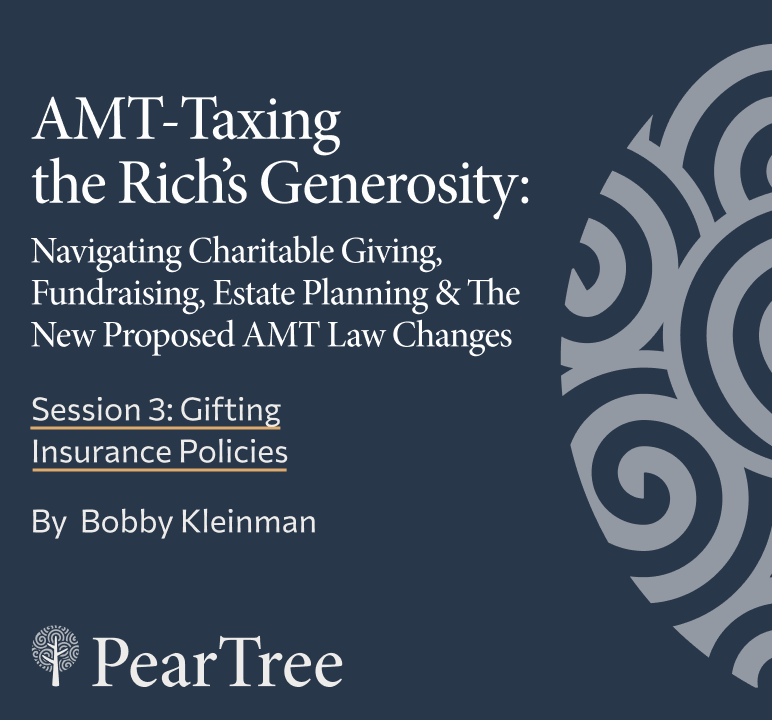 Maximizing Strategic Giving with Bobby Kleinman: Gifting Insurance ...